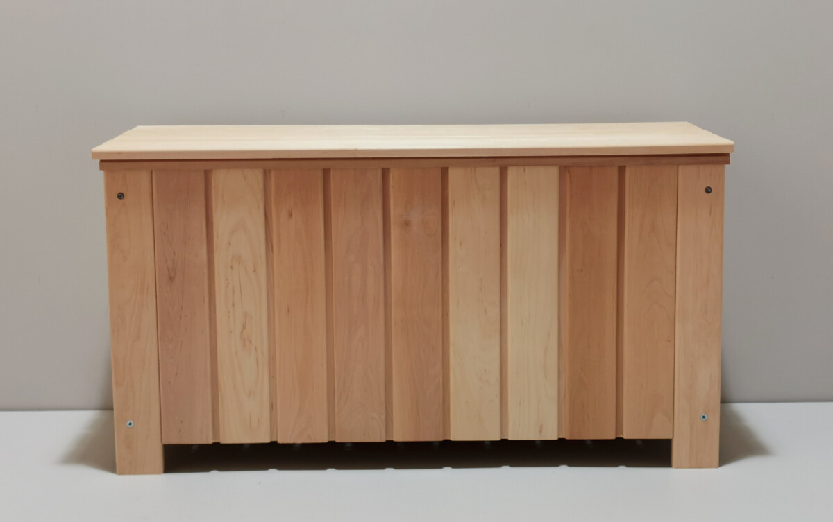 Puidust kast M 870x370x470, kastpink, mänguasjakast - A&A Wood