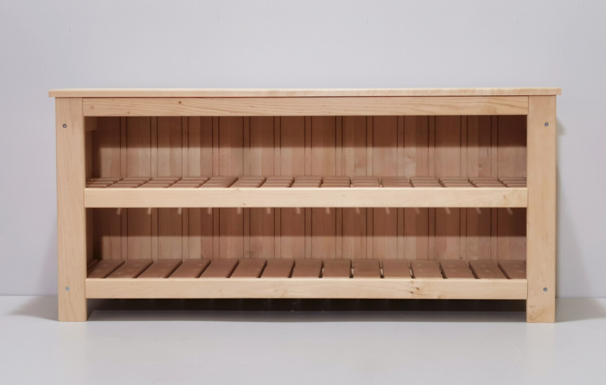 Puidust riiul TV 1200x370x550 , tv-kapp, tv-alus, tv-riiul - A&A Wood